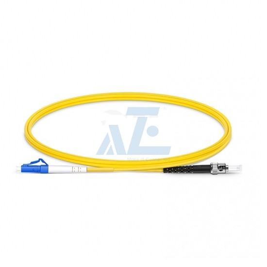 OS2 9/125 LC - ST Singlemode Fiber Optic Cable Simplex | AZE